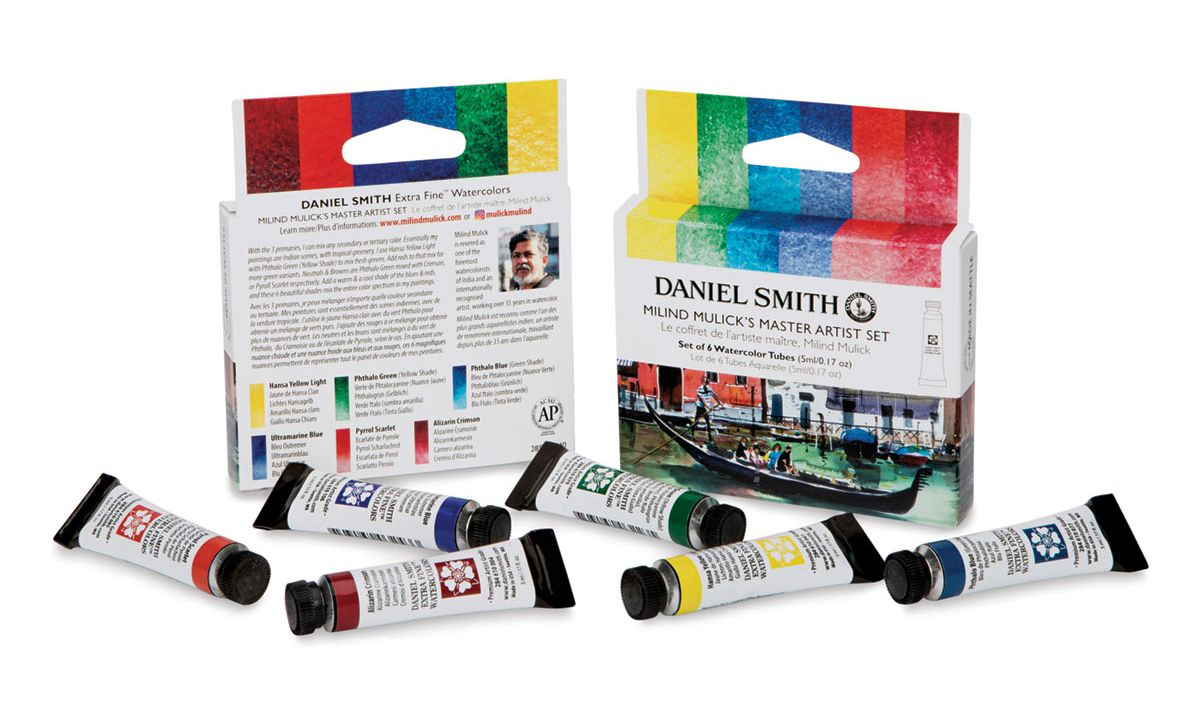 Купить Акварель набор аквар красок Milind Milick`s Master Artist Set 6 ...