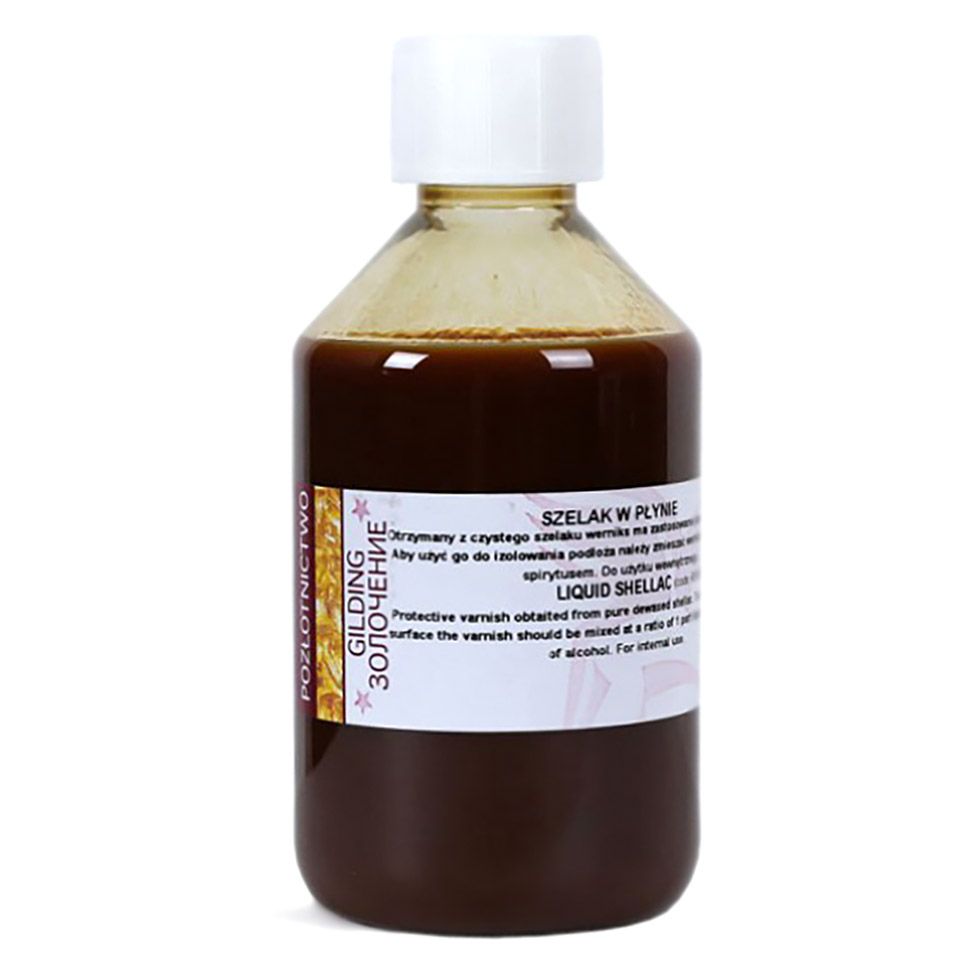 Лак шеллак жидкий, Польша, 250 мл, Ренессанс (Renessans)